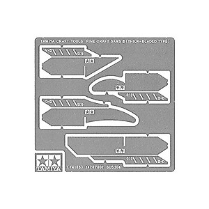 Tamiya Fine Craft Saws 0.15mm TAM74105 Handsaws and Parts