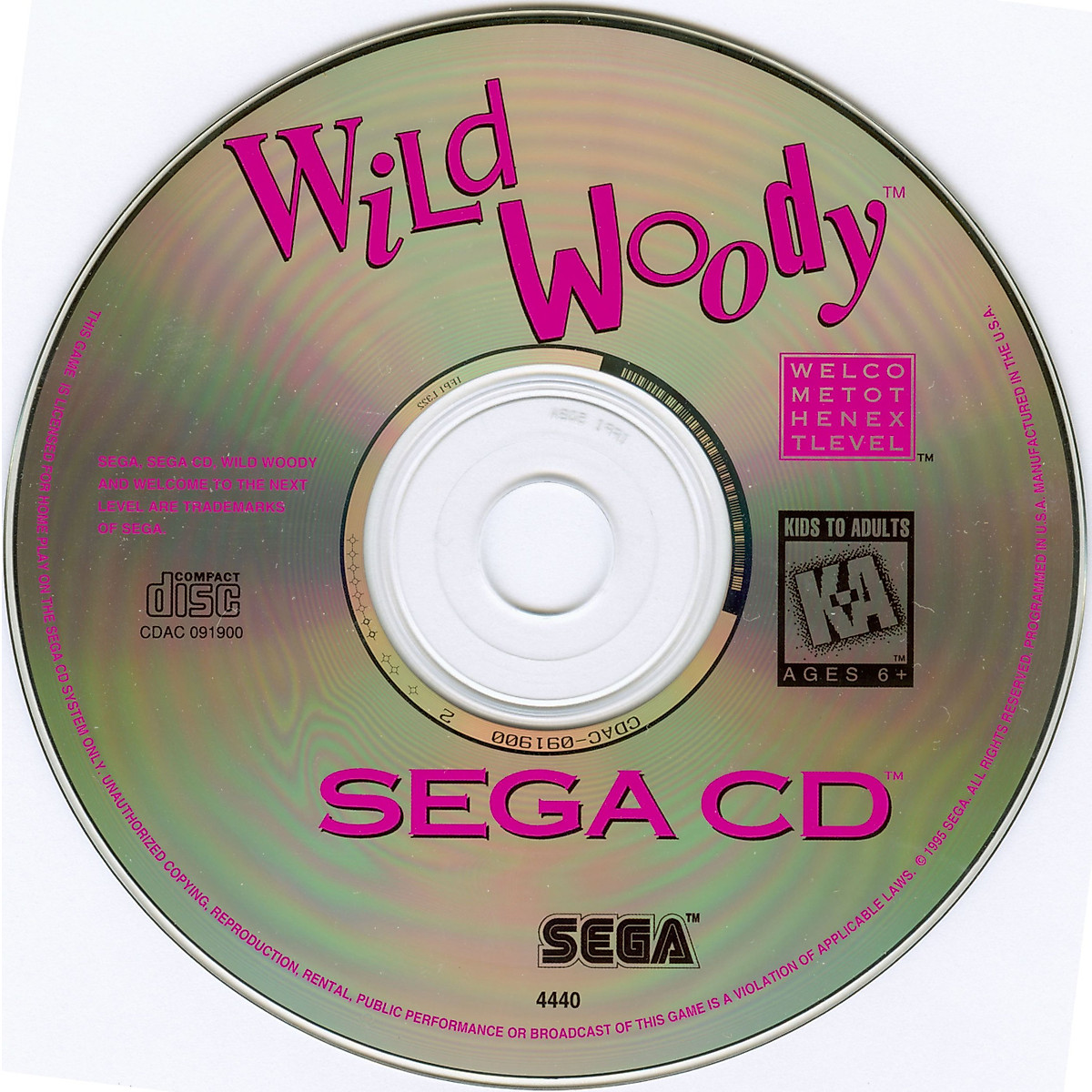 Wild Woody (Sega CD)