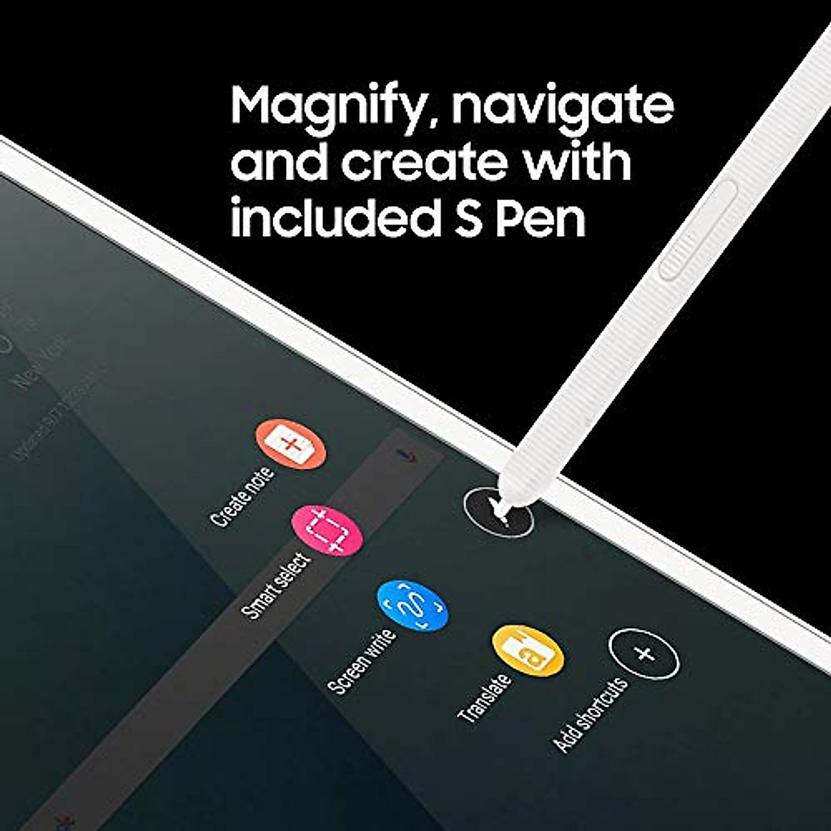 Samsung Galaxy Tab A with S Pen 10.1in; 16 GB Wifi Tablet (White) SM-P580NZWAXAR (Renewed)