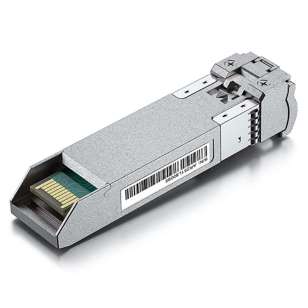 10Gtek 25G SFP28 SFP+ SR Transceiver, 25GBase-SR Duplex LC MMF Optical Module for Cisco SFP-25G-SR-S, 850nm, DDM, up to 100m