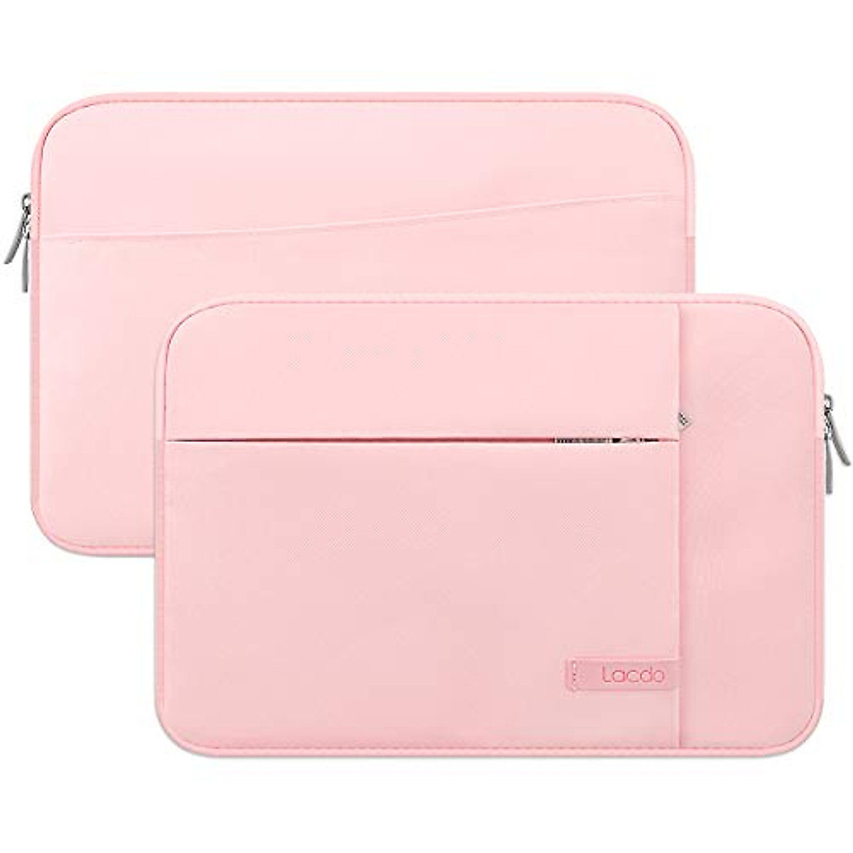 Lacdo Laptop Sleeve Case for 14 inch New MacBook Pro M2 / M1 Pro Max A2779 A2442 2023-2021, 13.5 inch Microsoft Surface Laptop 5 4 3 2 1/13.5" Surface Book 3 2 1 Computer Bag Water Resistant, Pink
