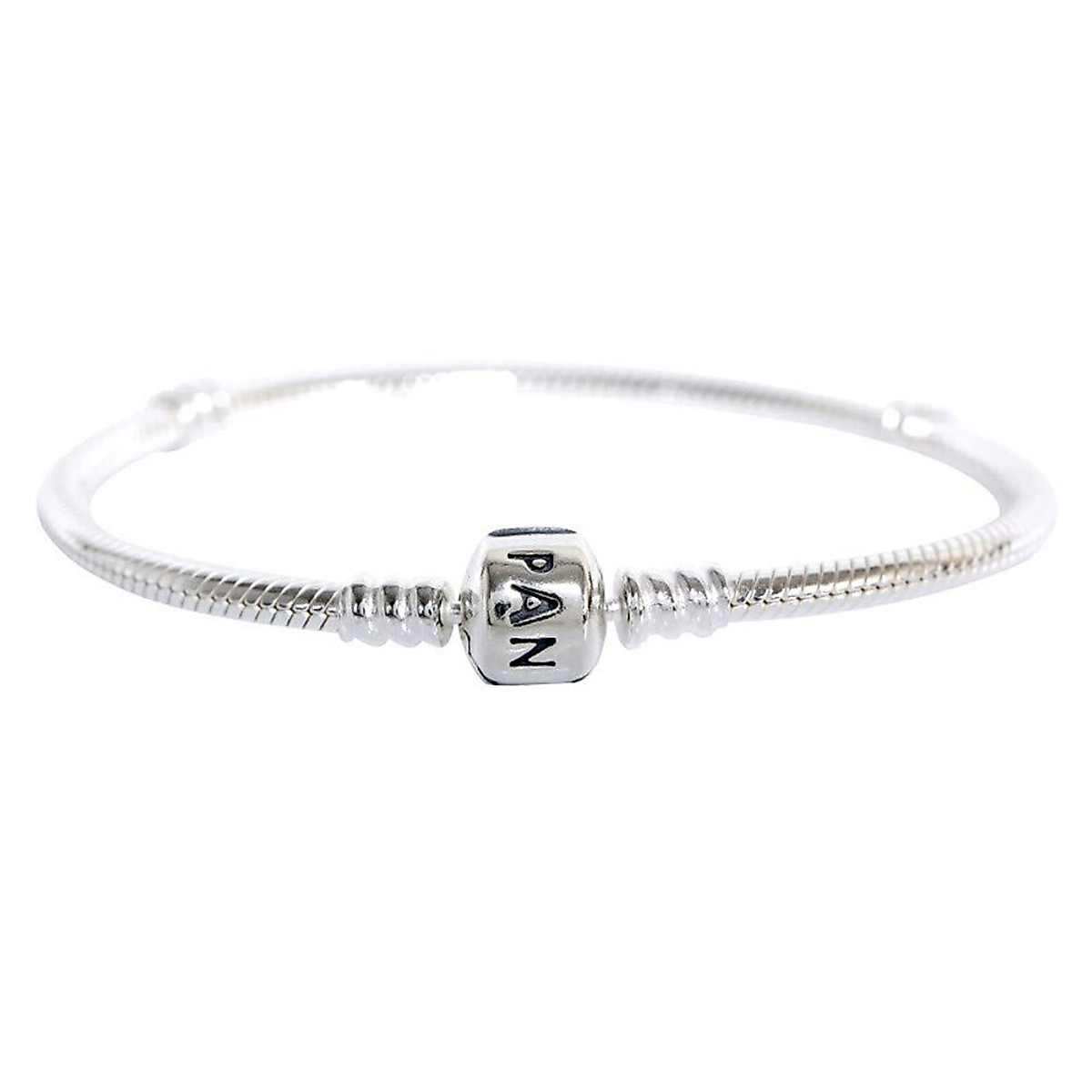 PANDORA Women's Standard 925 Sterling Silver Bead Clasp Charm Bracelet 590702HV (17)