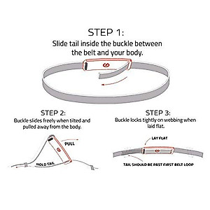 GRIP6 Classic Belt - 1.5-Inch Adjustable Nylon Belts - Versatile Lifestyle and Tactical Belt for Men and Women - Made in the USA (Black) *OLD SIZE*