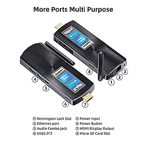 MeLE PCG02 Fanless Mini PC Stick Desktop,J4125 8GB 256GB Windows 11 Pro 4K HDMI Portable Small Computer, Support Win10 pro PXE Unlocked Bios Gigabit Ethernet, Work on Media Industry IoT Office