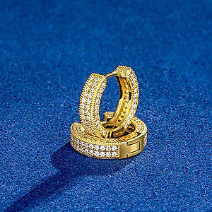 HELLOICE Moissanite Earring (Gold)