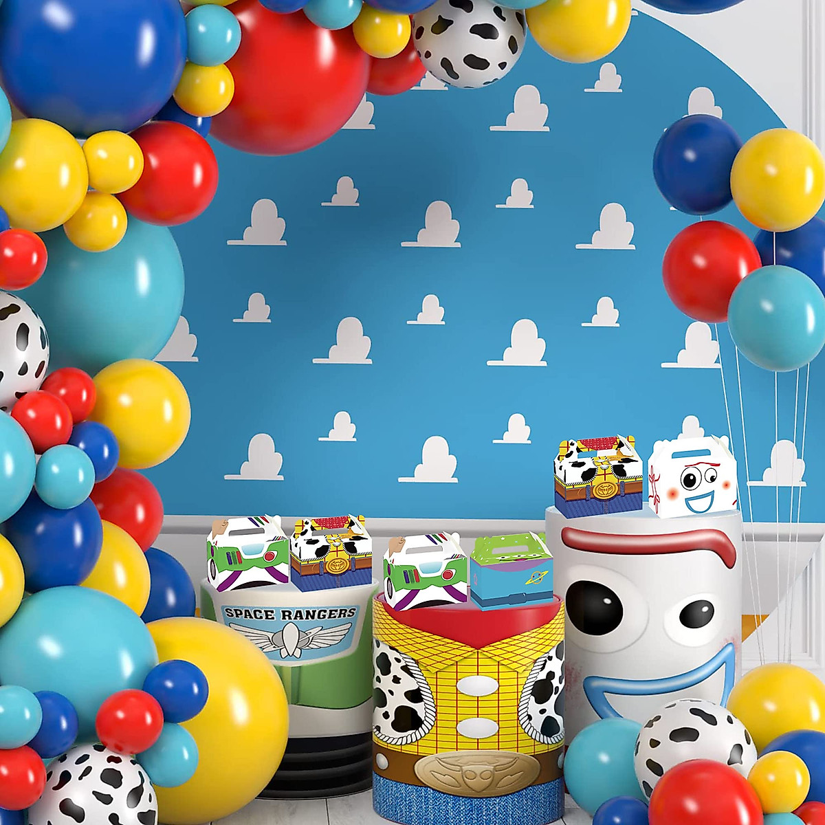 Toy Inspired Story Birthday Party Supplies - 24pcs Toy Inspired Story Goodie Bags, Candy Bags - Toy Inspired Story Party Favors for Toy Inspired Story Party Decorations