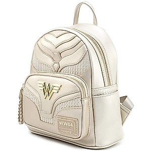 Loungefly x DC Comics Wonder Woman Metallic Cosplay Mini Backpack