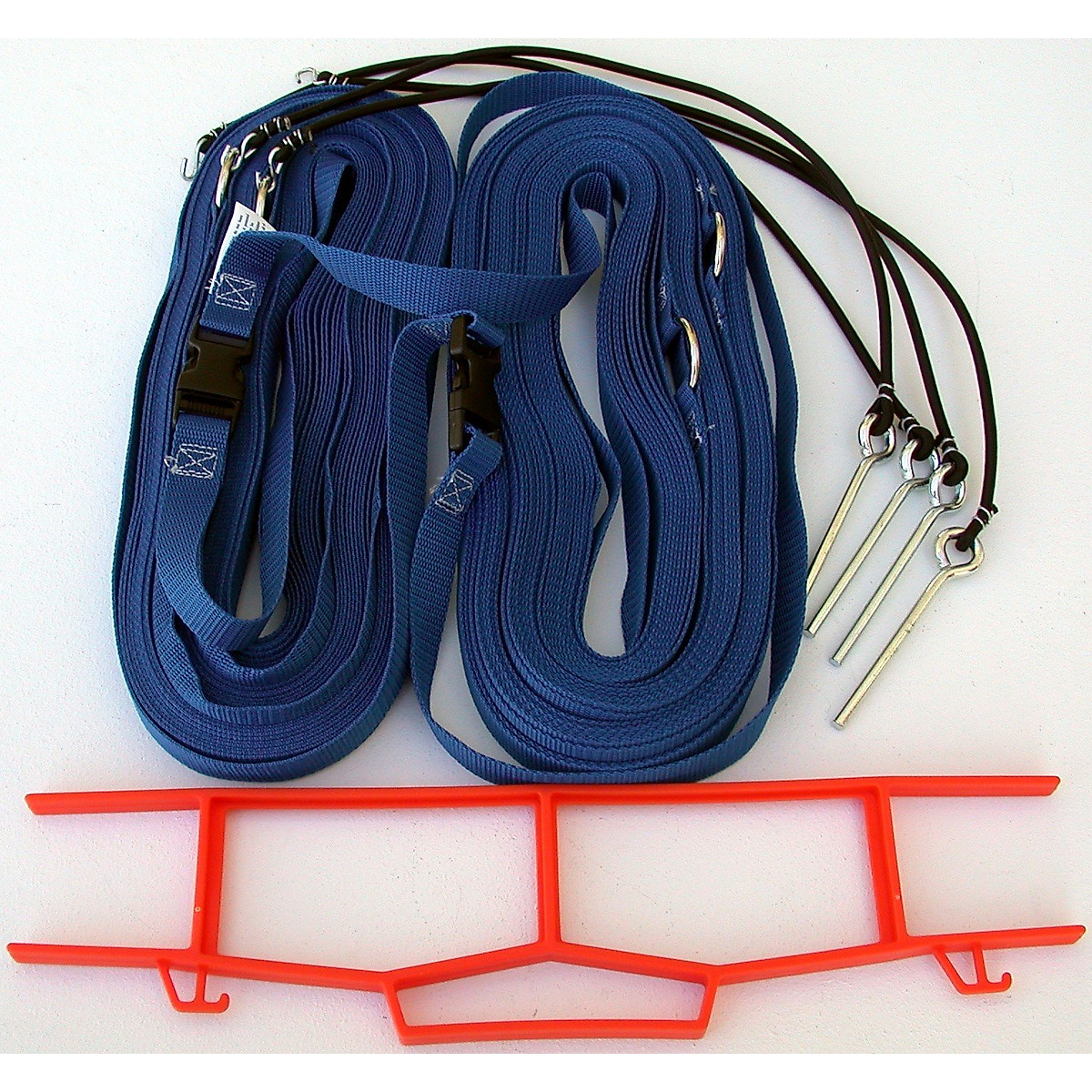 Home Court 1-inch Non-adjustable 8-meter Grass Setup Boundary - M817NAG (Blue)