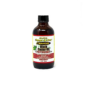 Jamaican Mango & Lime Black Castor oil, Peppermint, 4 Fl Oz