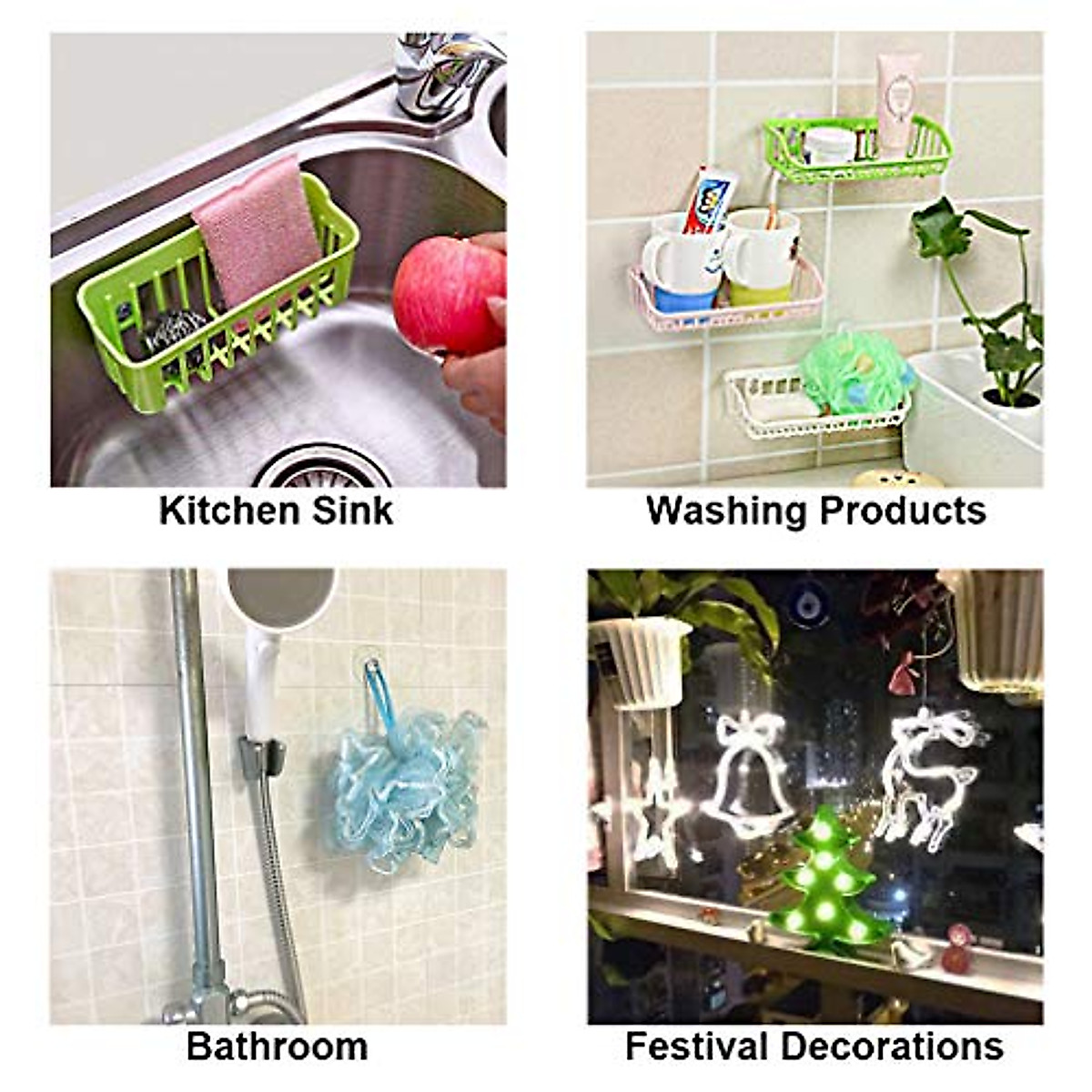 LuluEasy 20 Pieces Clear Suction Cups 30mm Thick Without Hooks Without Holes, Professional Strength Small Plastic Sucker Pads for Home Kitchen Car Radar Detector Festivals Decoration