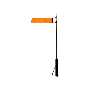 YakAttack VISIPole II GearTrac Ready Light with Flag (V2FM+FPG)