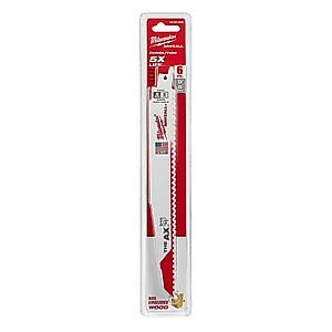 Milwaukee 9 in. 5 TPI Sawzall AX Reciprocating Saw Blades (6-Pack)