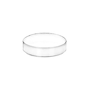 12PK Plastic Petri Dishes with Lids - 2" Diameter, 0.5" Depth - Molded in Polypropylene - Reusable, Autoclavable - Translucent - Eisco Labs