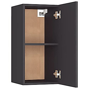 BynJoo Floating TV Stand with Storage Shelves,TV Entertainment Center,Wall Storage Cabinet,for Tv Units,Bathroom, Bedroom,Living Room or Office.Grey(12" x 11.8" x 23.6")