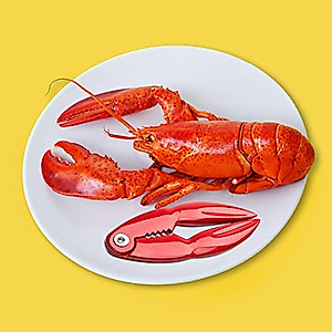 CUISINOX Red Lobster Seafood Tool Crab Claw Cracker, 5.5"