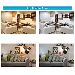 CTKcom 5W PAR16/HR16 LED Spotlight Bulb(4 Pack)- E26/E27 COB Flood Light Bulb 36 Degree 450LM 6000K Daylight White 50W Halogen Bulb Equivalent LED Bulbs 110V~130V