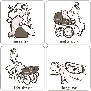 AENNE BABY Muslin Swaddle Blanket for Boys & Girls, Infant Toddler Quilt, Luxurious Wrap, Soft and Silky Stroller & Nursing Cover, Colourful Rainbow Sun Moon Stars Blankie, Large 47"x 47", 1 Pack