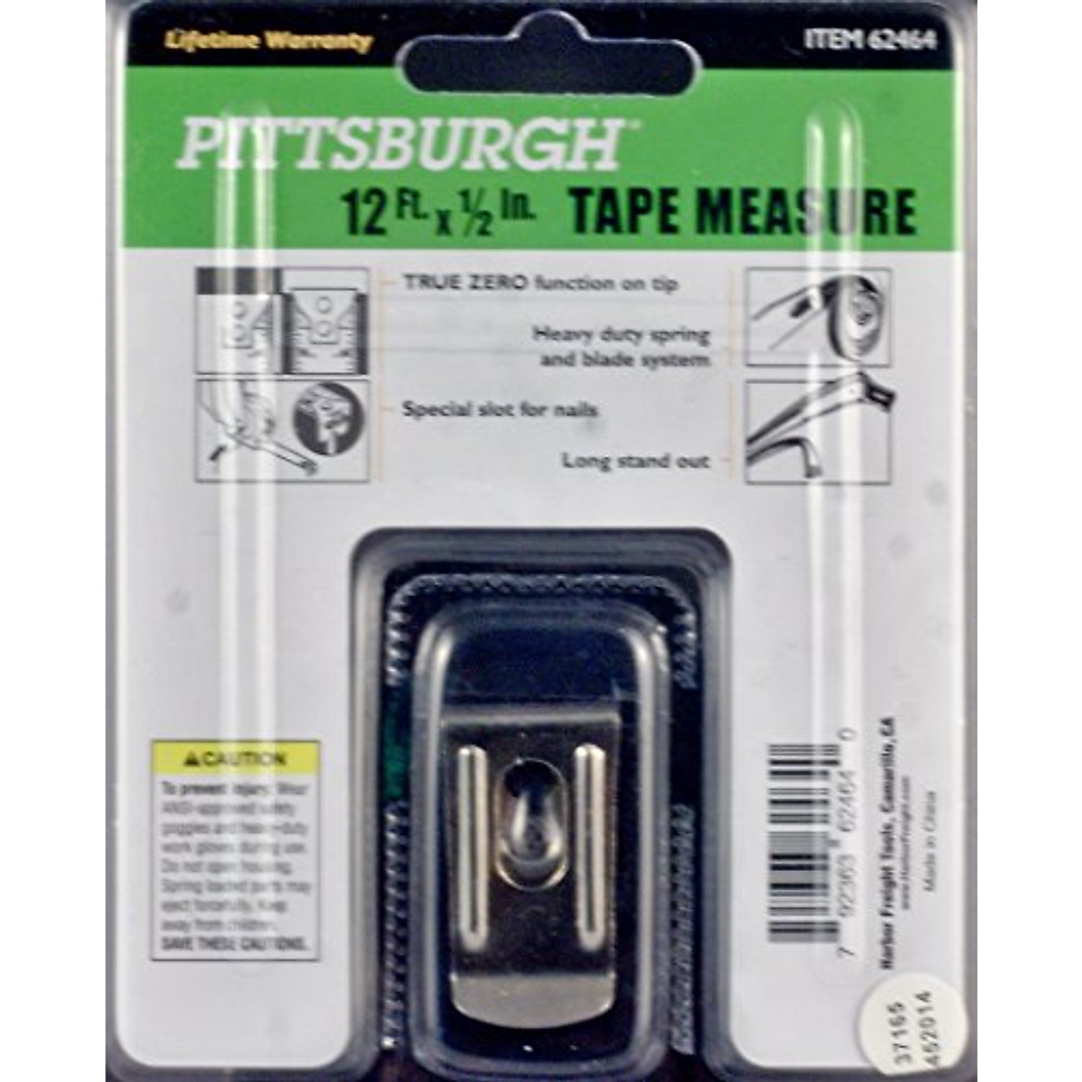 Pittsburgh QuikFind 12 Ft. x ½ In. Tape Measure