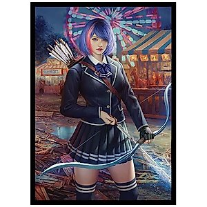 Aurora - Festival Face Off - 100 Matte TCG Card Sleeves (FN60S) - Fantasy North (Standard)