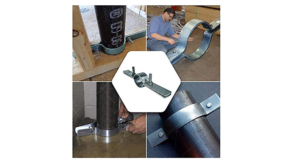 Highcraft Riser Clamp for Vertical Pipe Support - 6 in.