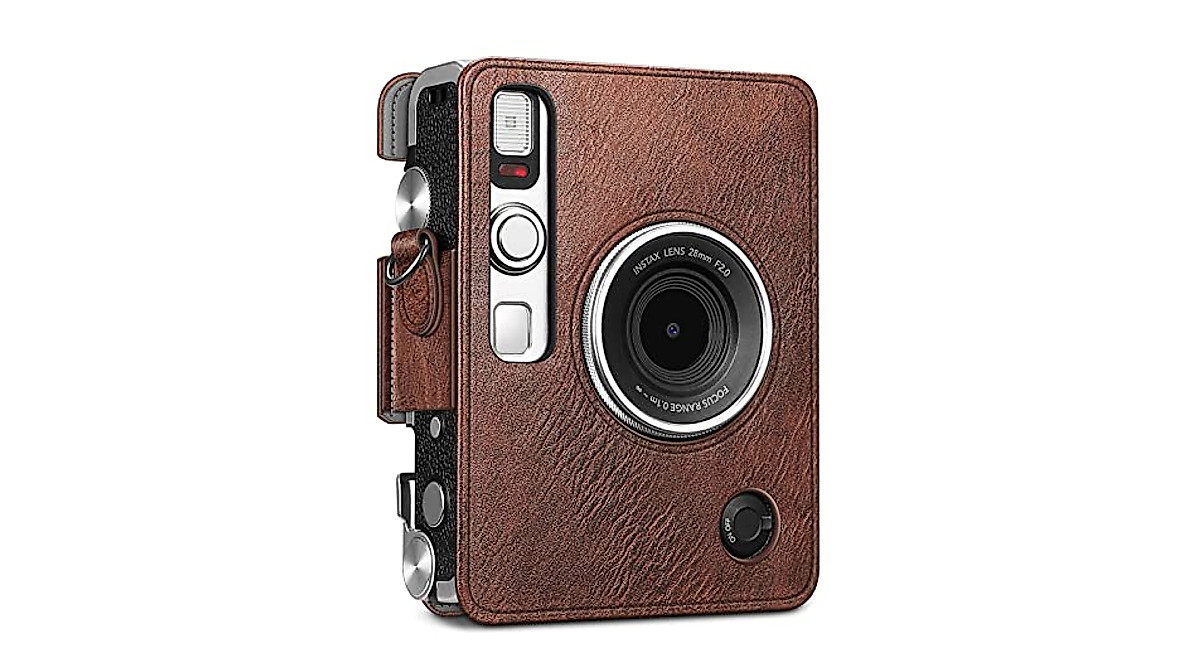 Fintie Vegan Leather Camera Case for Fujifilm Instax Mini EVO