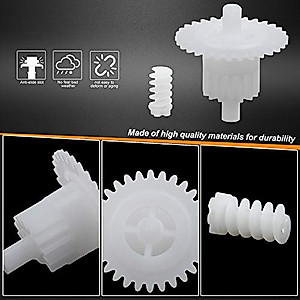 HERCOO Speedometer Odometer Gear Repair Kit New Speedo Gear Cluster Compatible with Ford Mustang 1994 1995 1996 1997 1998, Pack of 2