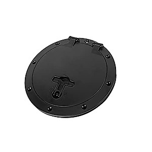 Alomejor Kayak Hatch Cover 6 Inch Hatch Cover Deck Plate Kit with Storage Bag for Kayak Boat Marine