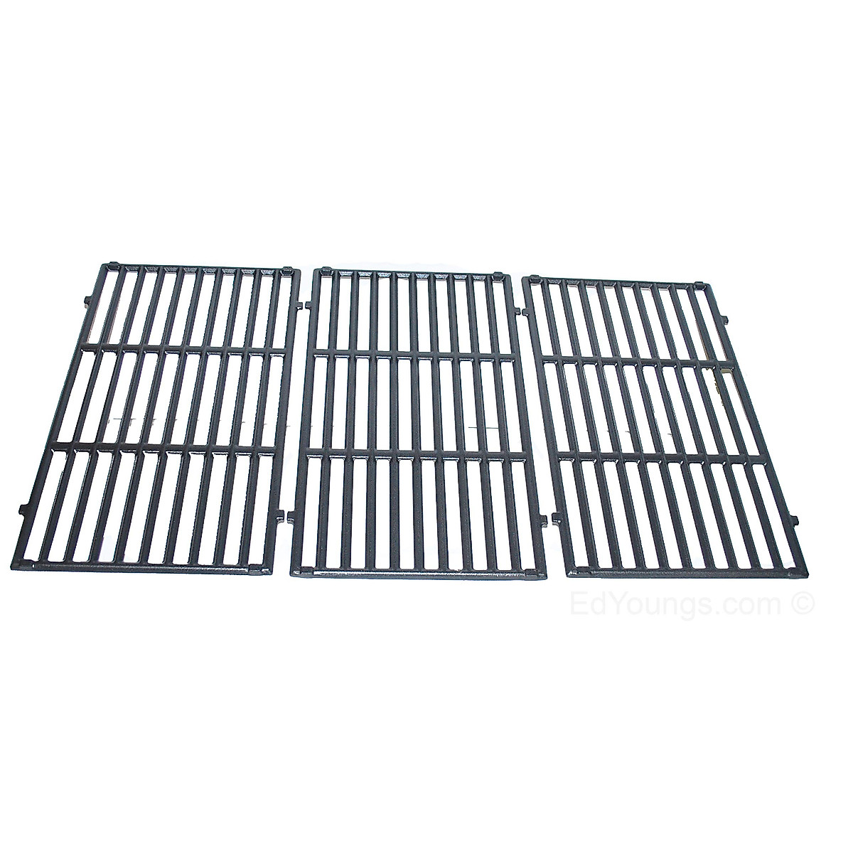 Weber 66097 11-1/4" x 18-3/4" lightly Porcelain Enameled Cast Iron grates for Genesis II E-410