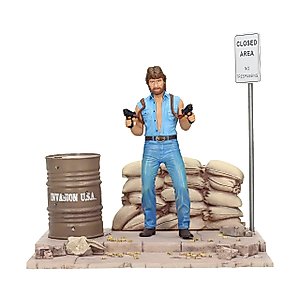 SD Toys Movie Icons: Invasion USA Matt Hunter Figure with Diorama