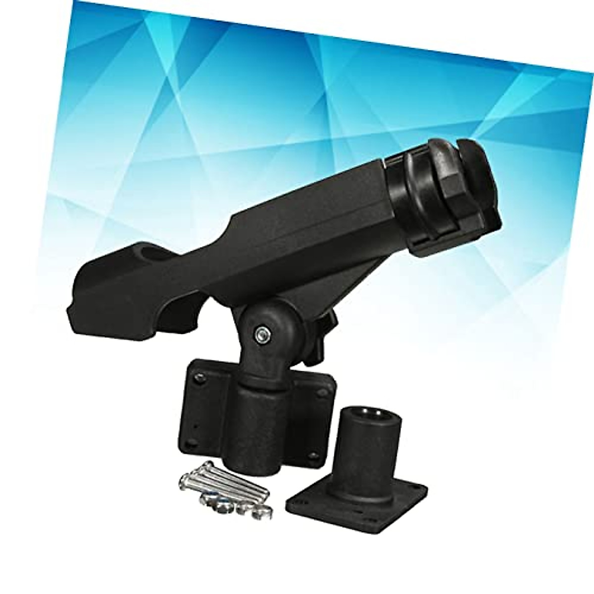 TOKIDNY 2pcs Fishing Screws for Tool Yacht Accessory Holder Rotatable Rod Kayaking Boat Bracket with