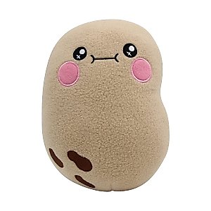 7.8'' Kawaii Potato Plush Toy Soft Food Stuffed Animals Plushie Pillow Toys Doll (7.8'', Primary Color)