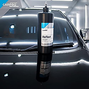 CARPRO Reflect High Gloss Finishing Polish - Reflective & Glossy Finish Without Durable Fillers, Silicones, Waxes, Polymers, or Teflon - Body Shop Safe, No Dusting. Rotary & Dual Action - Liter (34oz)