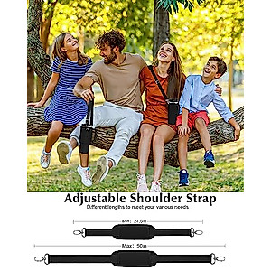 OriJoy Cup Holder Pouch Protector Sleeve Bag for Stanley Quencher H2.0 & Adventure 40 oz Tumbler with Handle, Neoprene Carrier with Strap