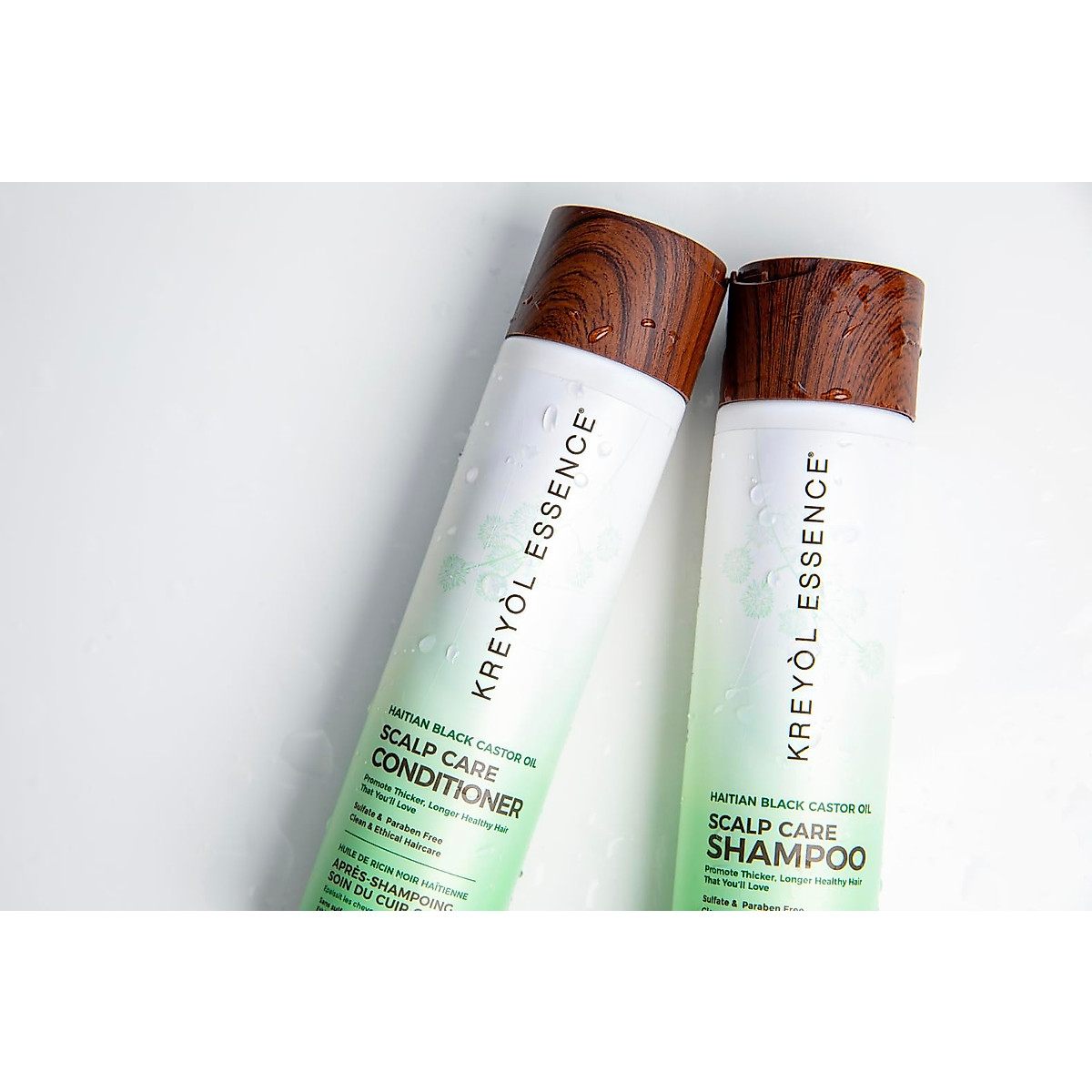 Kreyol Essence - Scalp Care Conditioner with Haitian Black Castor, Coconut oil and Aloe Vera Oil, 8 Oz