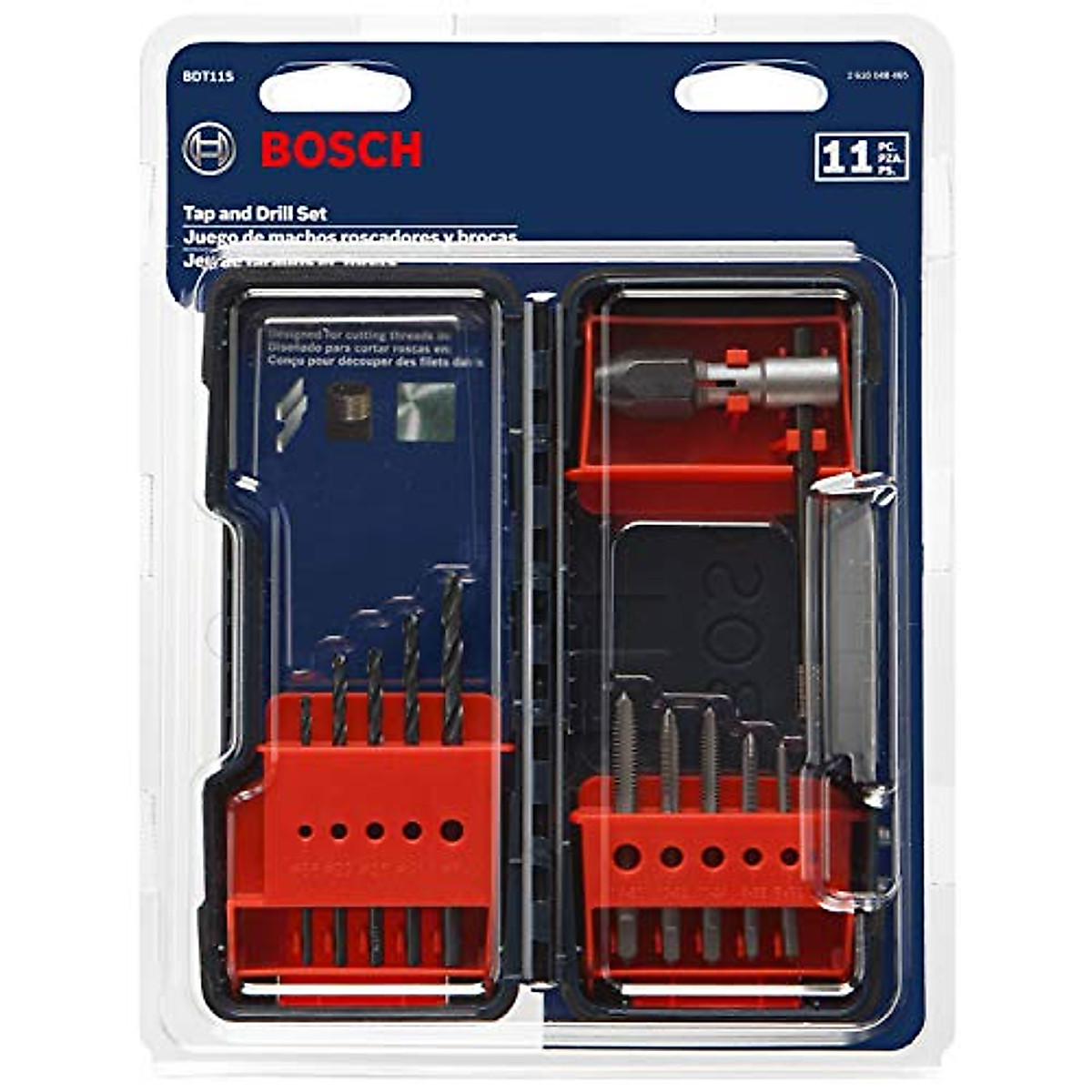 Bosch BDT11S 11Piece Tap & Drill Combo Set