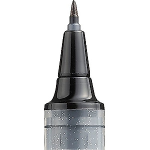 Kuretake ZIG Letter Pen COCOIRO Refill Extra-Fine, Black (LP-R-010S), black ink