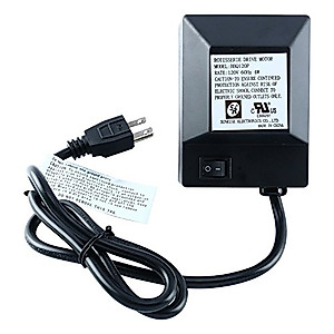 Homend Universal Grill Electric Replacement Rotisserie Motor 120 volt 4 Watt On/Off Switch, Black (Black)