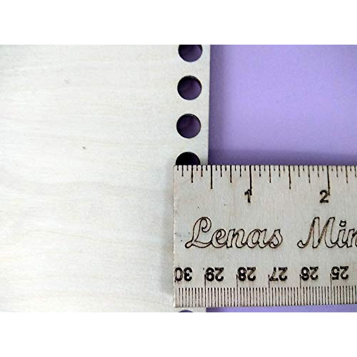 Basket Bottom, 10 inch 25 cm. Square Wooden Base Crochet Weaving Craft Supplies