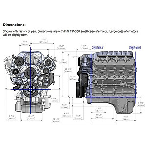 Holley 20-300BK Base Front Accessory System - High Mount - Black Finish