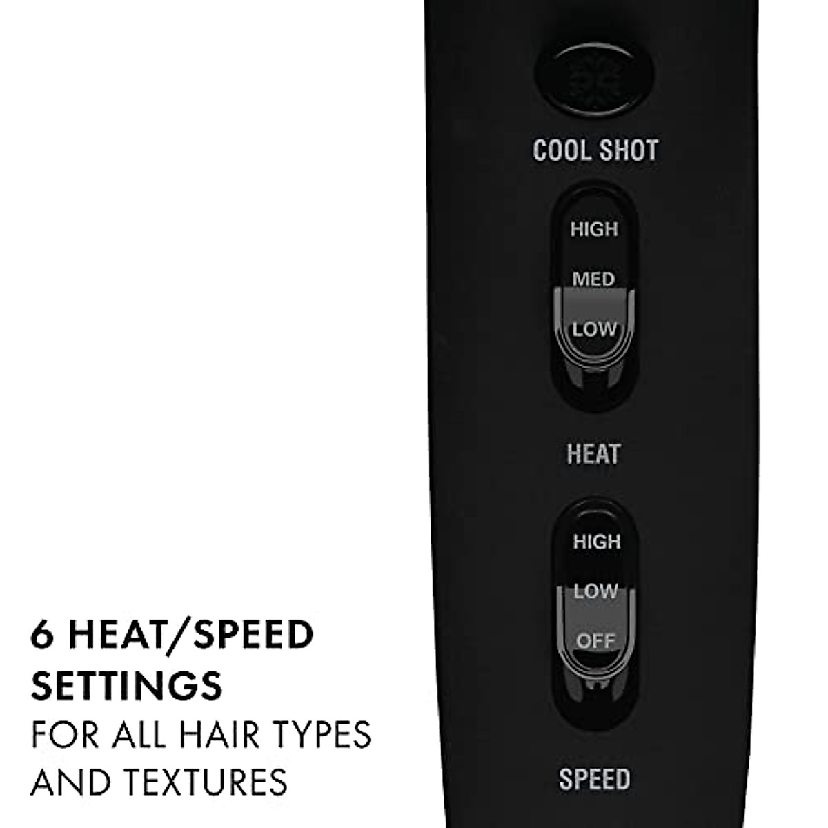 Hot Tools Professional Rainbow Turbo Ceramic Hair Dryer | 1875W Powerful and Quiet Blowouts