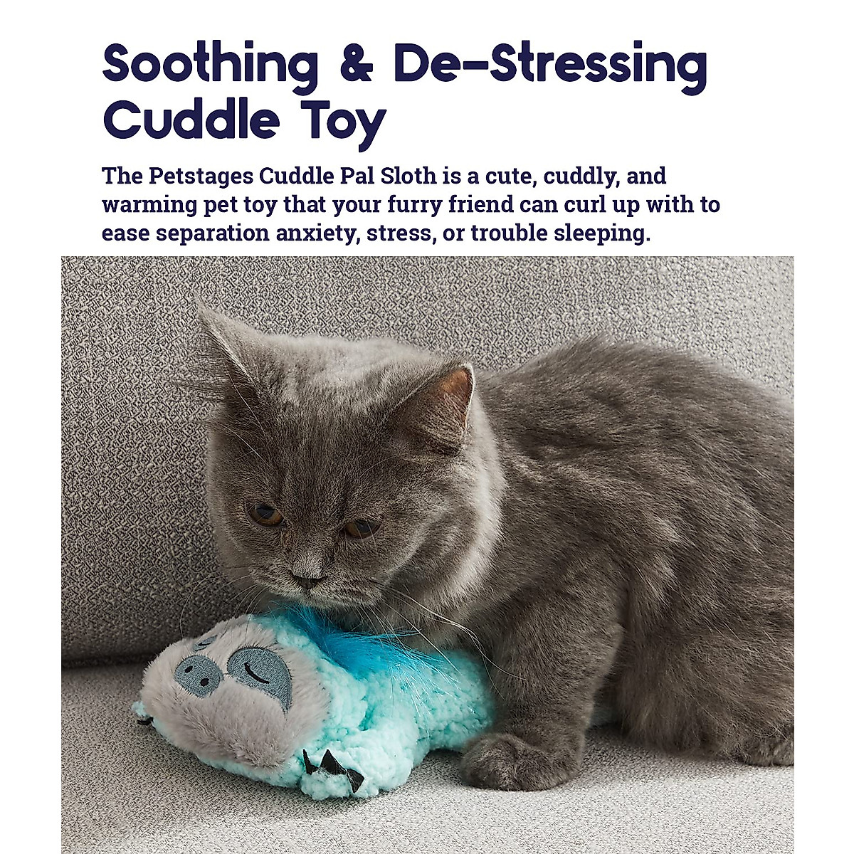 Petstages Puppy Cuddle Pal_MB, 7.1 inches x 2 inches x 6.3 inches