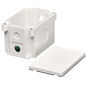 Tripp Lite Outdoor in-Line Power Over Ethernet PoE Surge Protector, Cat5e Cat6 & Cat6a, Up to 1 Gigabit per Second, 110 Punch Down, IP68 Dust & Water Resistant, 2-Year Warranty (B110-SP-CAT-OD2)