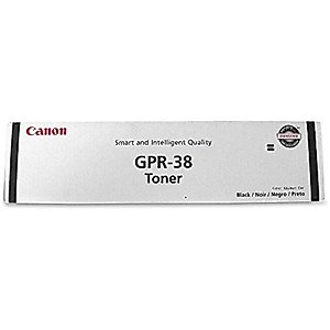 Canon GPR-38 3766B003AA ImageRunner Advance 6055 6065 6075 6255 6265 6275 6555 6565 6575 Toner Cartridge (Black) in Retail Packaging