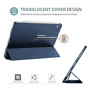 ProCase Smart Case for iPad Air 6th Generation 11 inch M2 2024/10.9 Air 5th Generation 2022/10.9 Air 4th 2020, Protective Cover for iPad Air 6 5 4 Gen -Navy