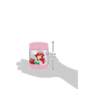 THERMOS FUNTAINER 10 Ounce Stainless Steel Kids Food Jar, Disney Princesses