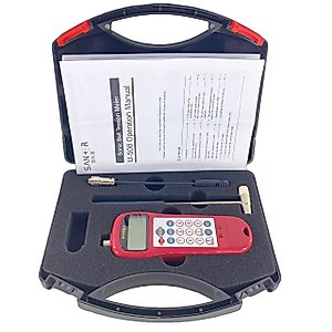 QIUSUO Sonic Belt Tension Gauge/Meter or Most Types of Belts with Frequency Range 10Hz to 5000Hz and Tension Range 0.01 to 99900N Data Storage Function Adjustable Probe
