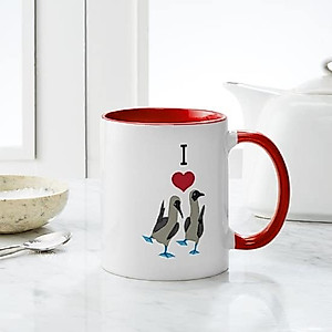 CafePress Blue Footed Boobies 3 Day Tea Mug Ceramic Coffee Mug, Tea Cup 11 oz