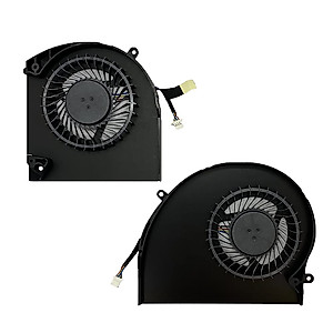 Landalanya Replacement New CPU and GPU Cooling Fan for Dell Alienware 17 R4 R5 Series MG75090V1-C060-S9A MG75090V1-C070-S9A P31E ALW17C 0K2PKV 04RFW1 DC5V 0.4A Fan