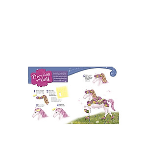 Klutz The Marvelous Book of Magical Horses: Dress Up Paper Horses & Their Fairy Friends Book , 10.25" Length x 0.75" Width x 9.5" Height