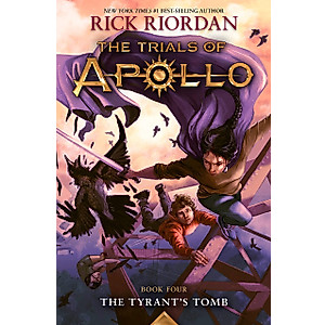 Rick Riordan Trials of Apollo Collection 4 Books Set (Dark Prophecy, Hidden Oracle, Burning Maze, The Tyrants Tomb [Hardcover])